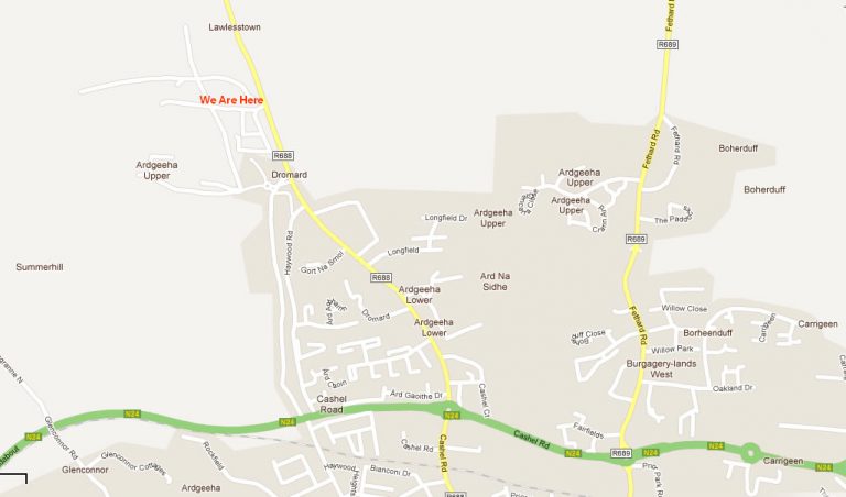 We are located in Unit 2F Ard Gaoithe Business Park on the Cashel Road ...