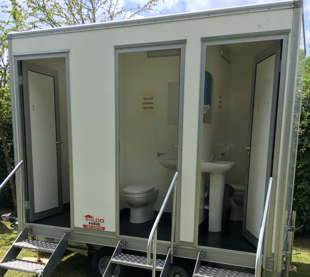 3 Person Luxury Toilet Unit